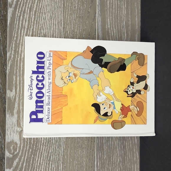 Disney | Accents | Walt Disney Pinocchio Pop Up Read Along Book ...